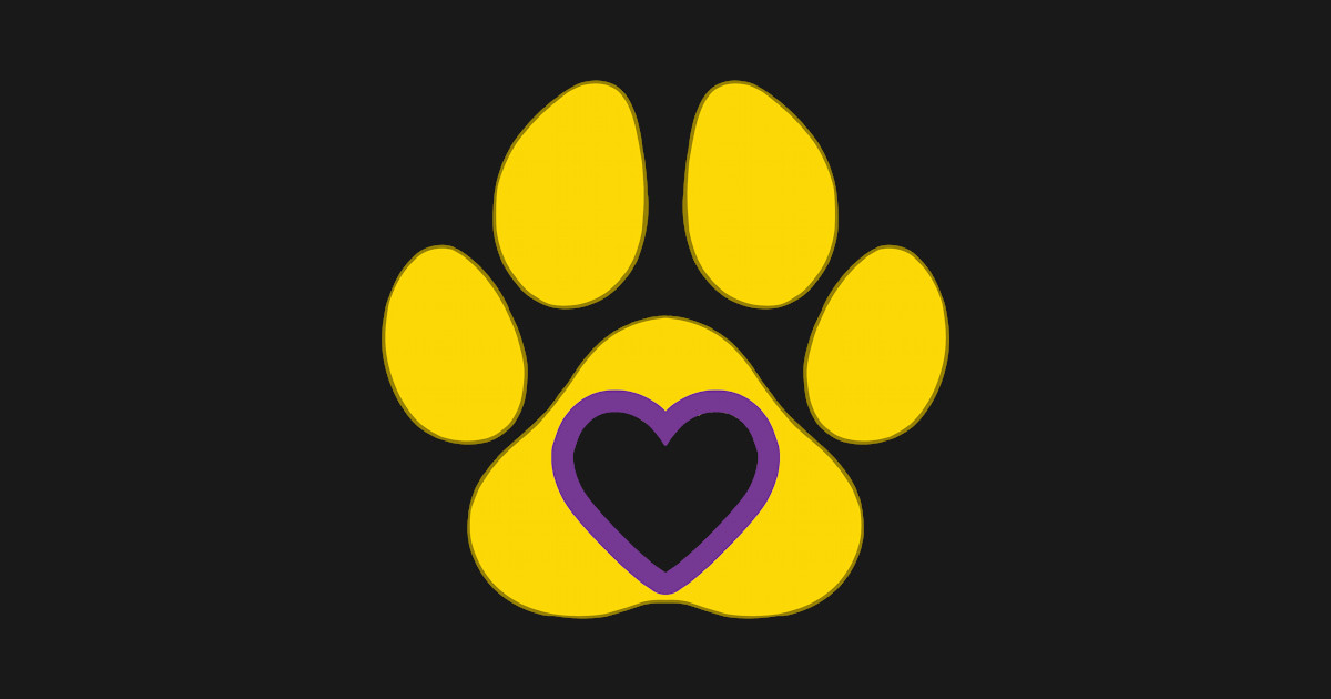Pride Dog Paw: Intersex Pride - Intersex - T-Shirt | TeePublic