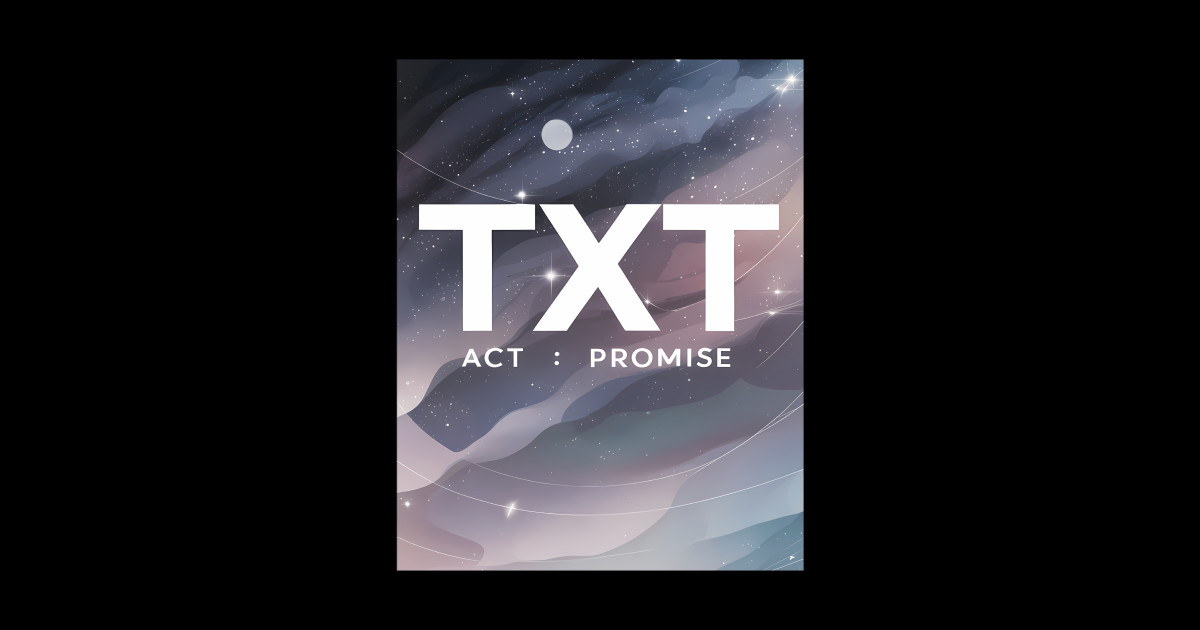 Kpop Txt Act Promise Tomorrow X Together - Kpop Txt - Posters and Art ...