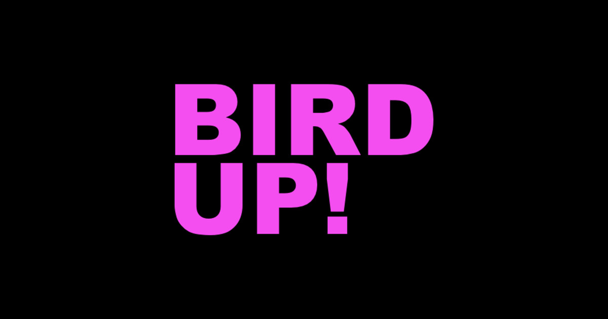 Bird Up! - Eric Andre Show - Sticker | TeePublic