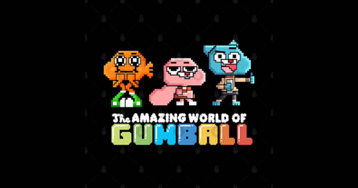 The Amazing World Of Gumball 8-Bit Rpg Video Game - The Amazing World ...