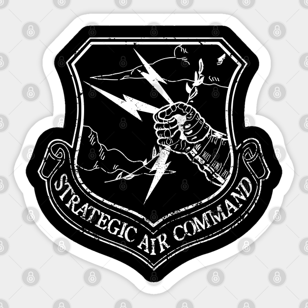 Strategic Air Command - Large Logo - Strategic Air Command - Sticker ...