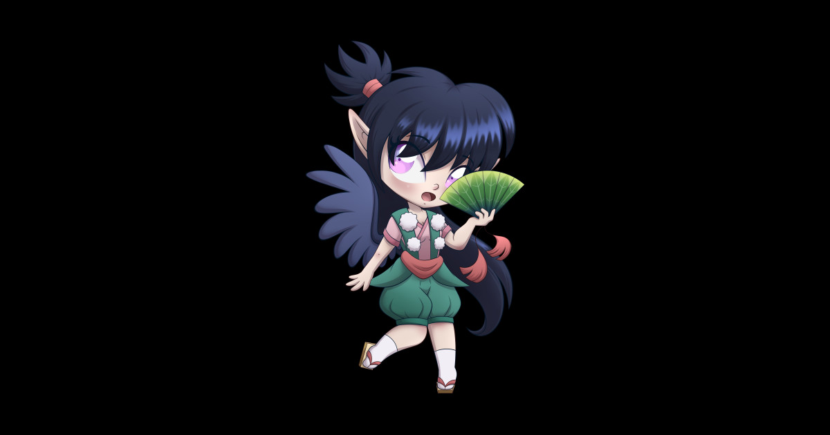 Chibi Yokai: Tengu - Tengu - Sticker | TeePublic