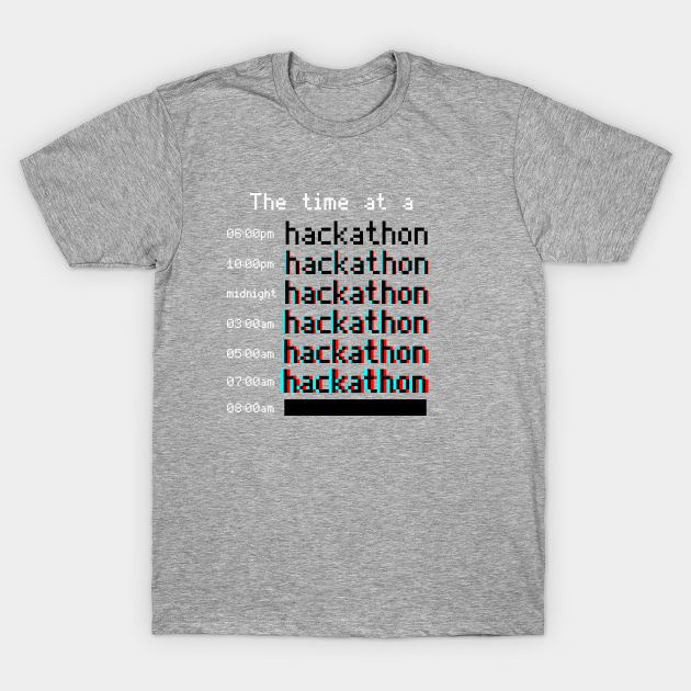 Hackathon hallucinations (8-bit 3D) - Hackathon - T-Shirt | TeePublic