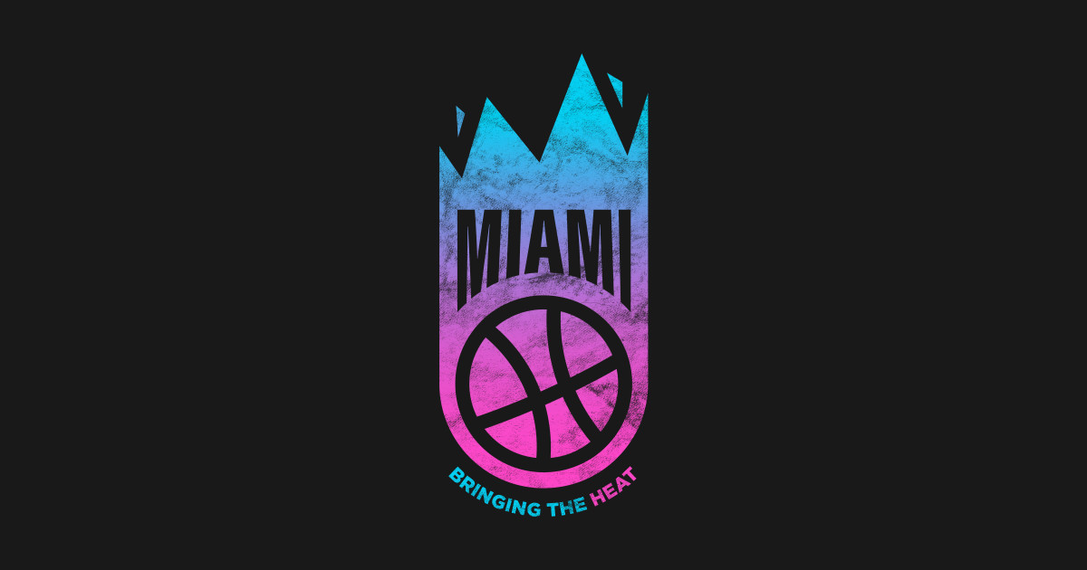Modern Miami Heats Logo Redesign Bring the heat! - Miami - T-Shirt ...
