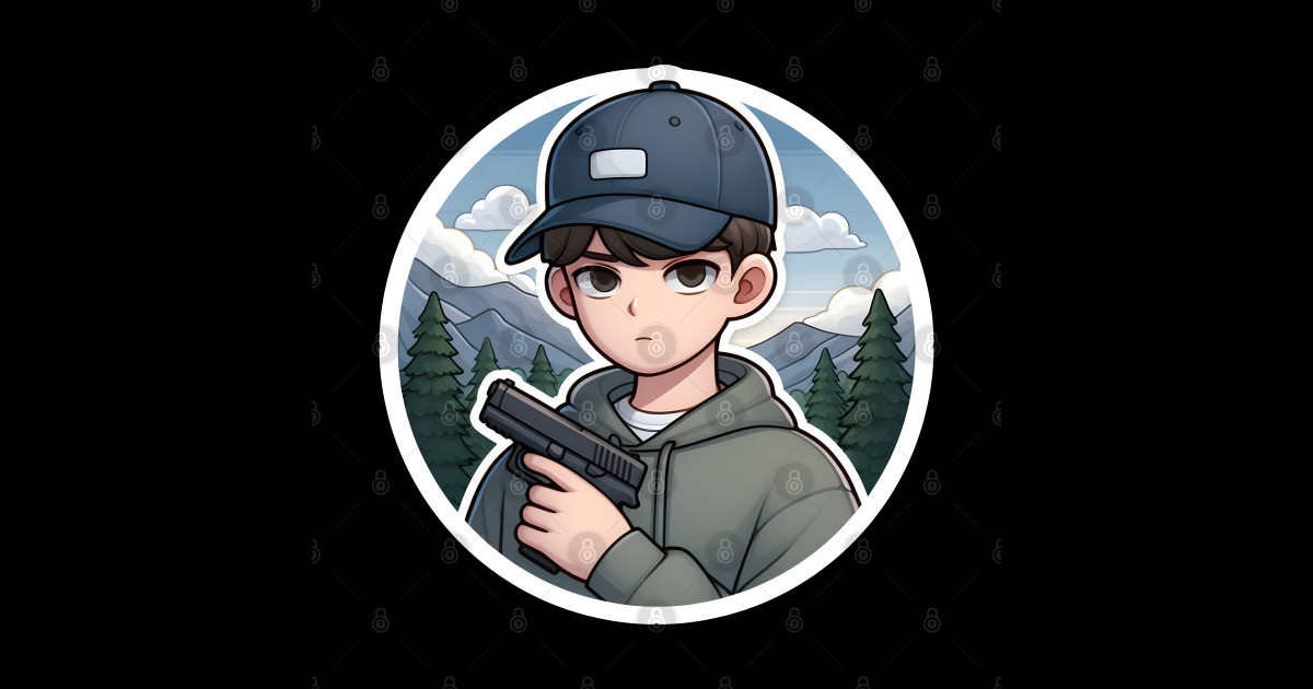 Hunter Boy - Hunter - Sticker | TeePublic