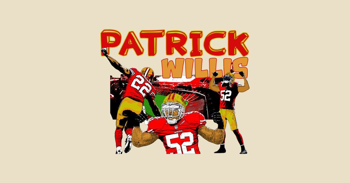 Patrick Willis Power Pose - Patrick Willis - T-Shirt | TeePublic
