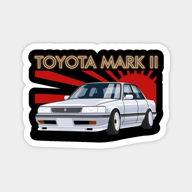JDM Mark II - Jdm - Magnet | TeePublic