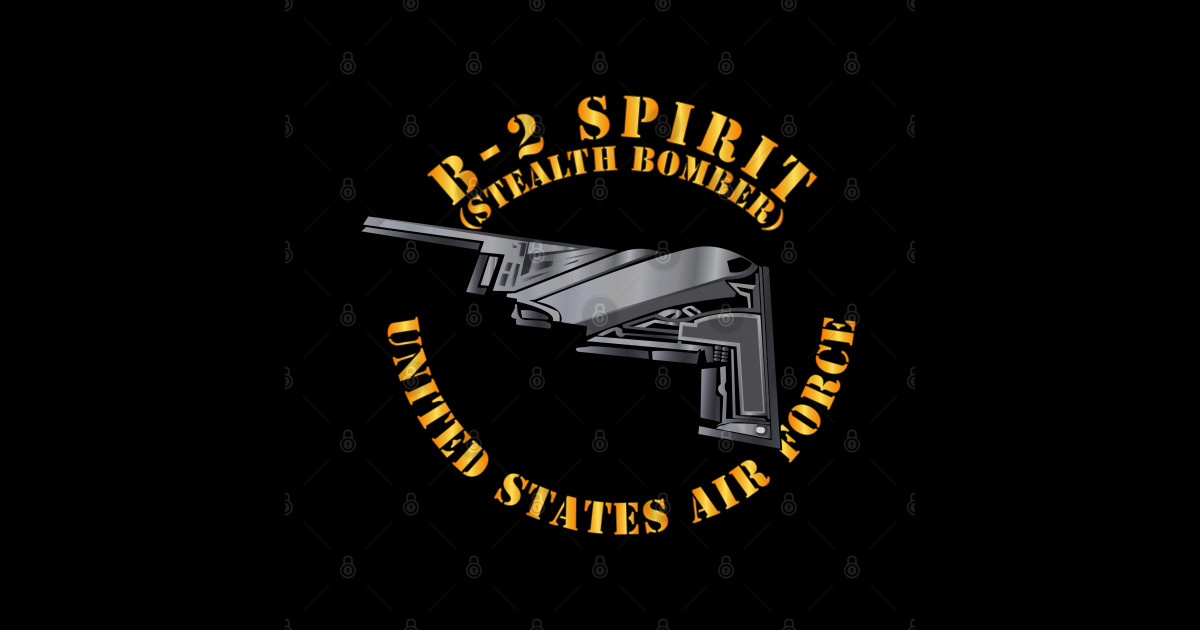B2 - Spirit - Stealth Bomber AC - B2 Spirit Stealth Bomber Ac - Sticker ...