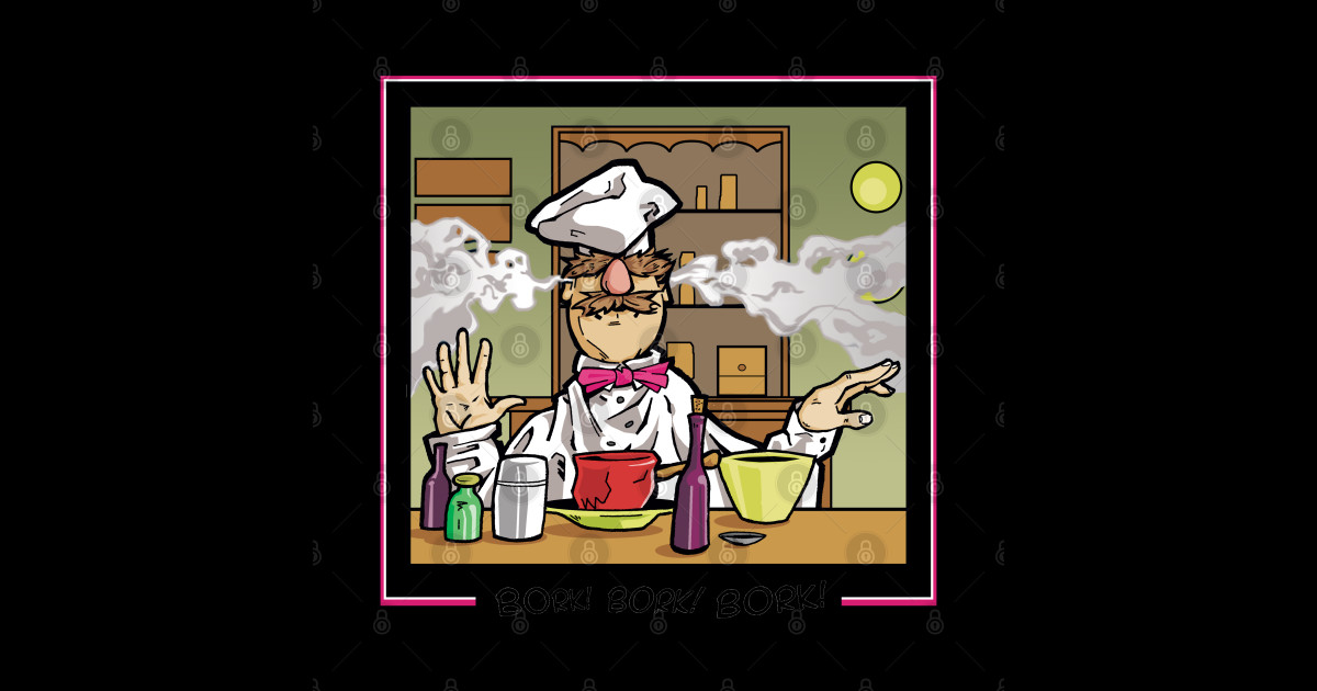 Muppet's Chef - Muppets - Sticker | TeePublic