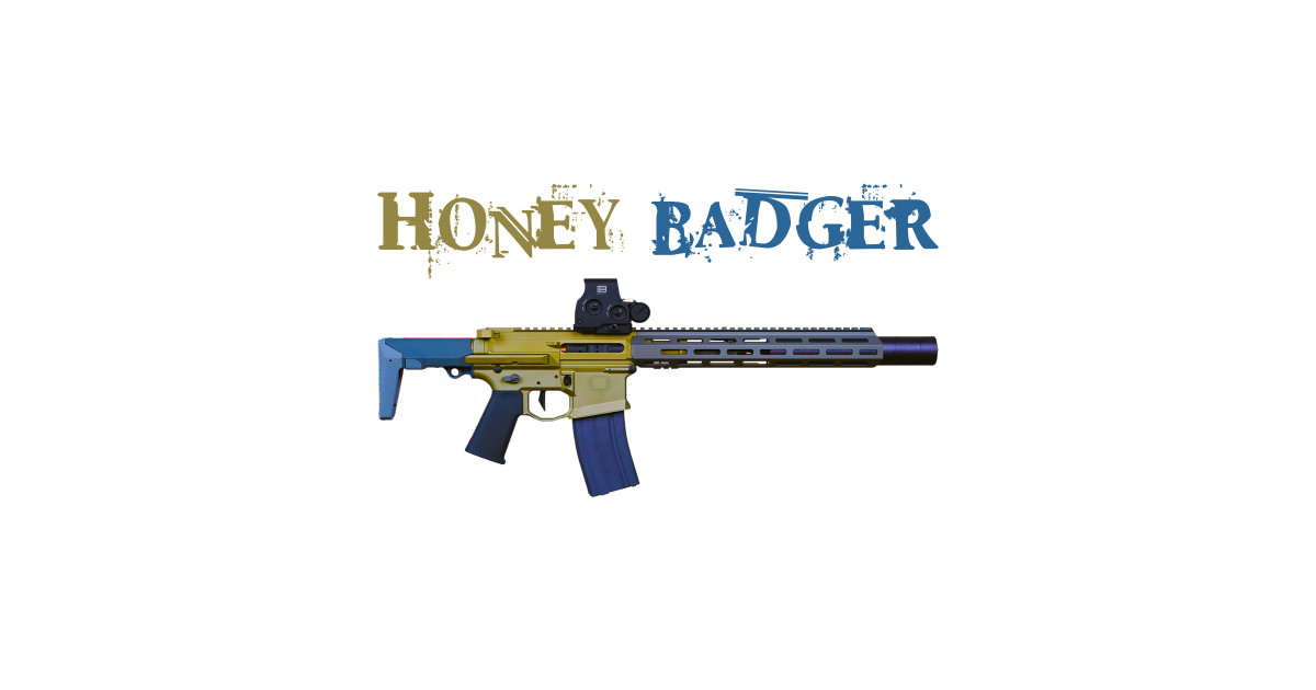 Honey Badger Rifle - Rifle - T-Shirt | TeePublic