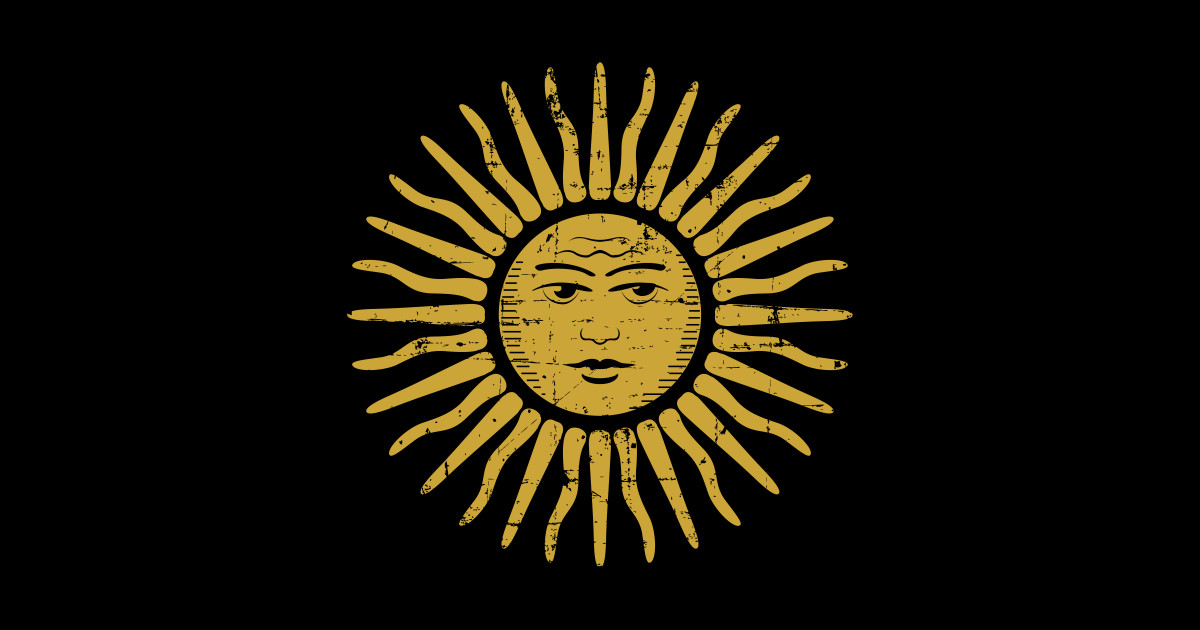 Sol de Mayo - Bandera de Argentina - Sol De Mayo - Sticker | TeePublic