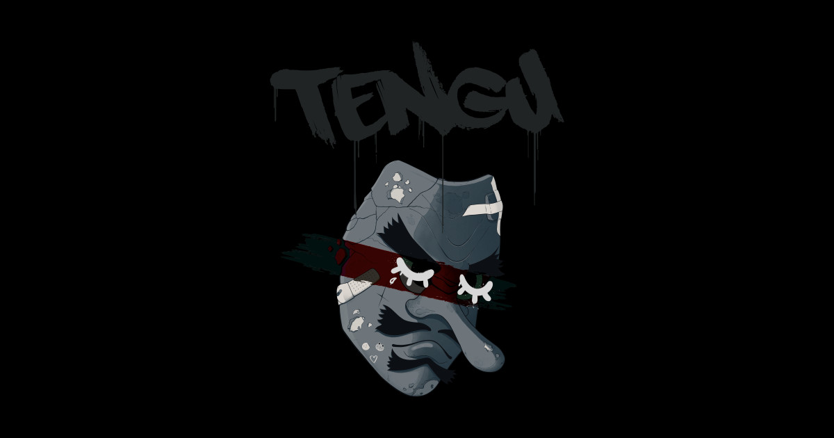 Tengu Mask - Anime - Posters and Art Prints | TeePublic