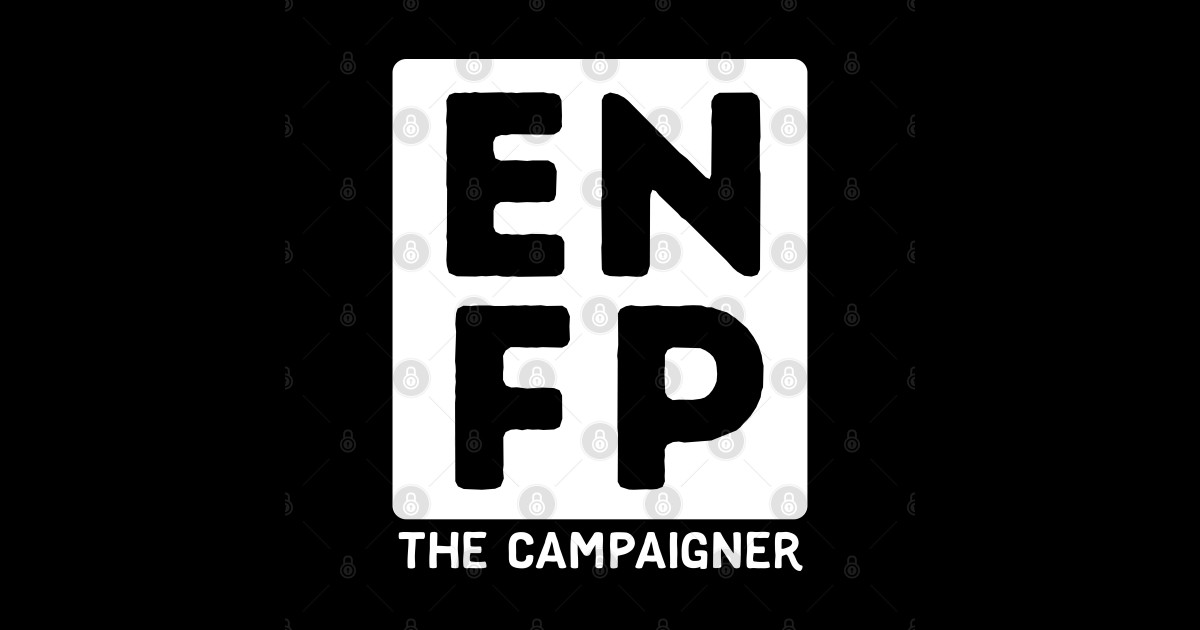 ENFP - Mbti - Sticker | TeePublic