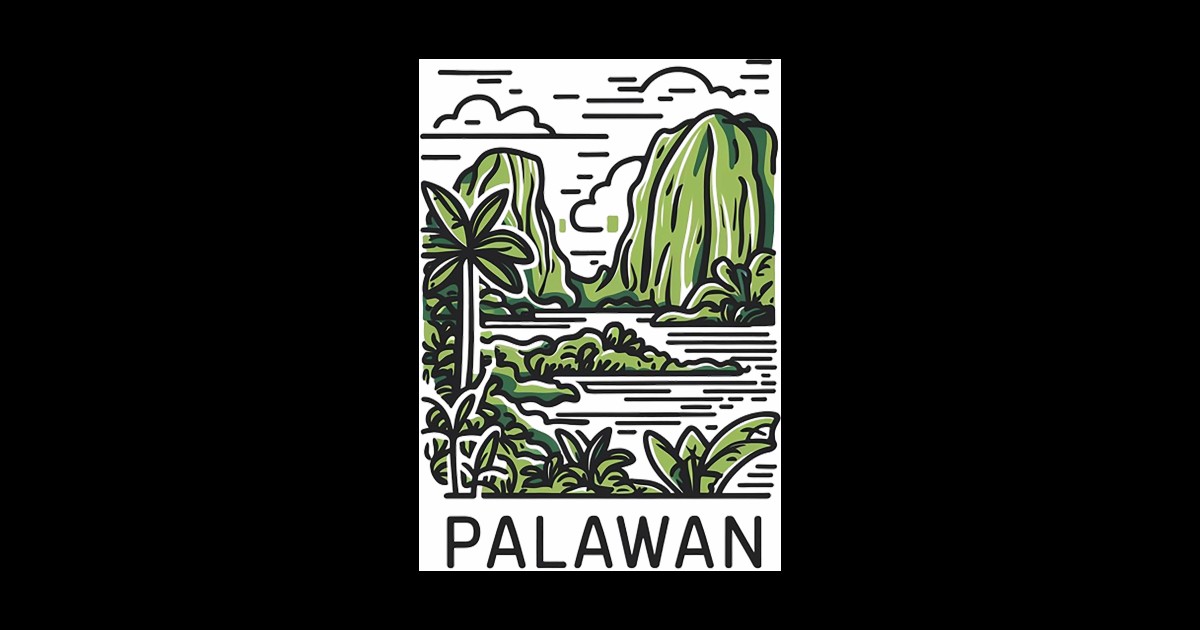 PALAWAN - Palawan - Sticker | TeePublic
