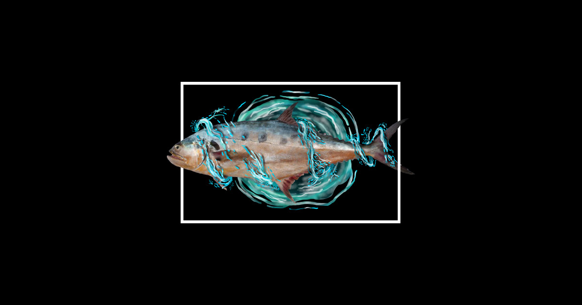 queen fish - Fish - Sticker | TeePublic