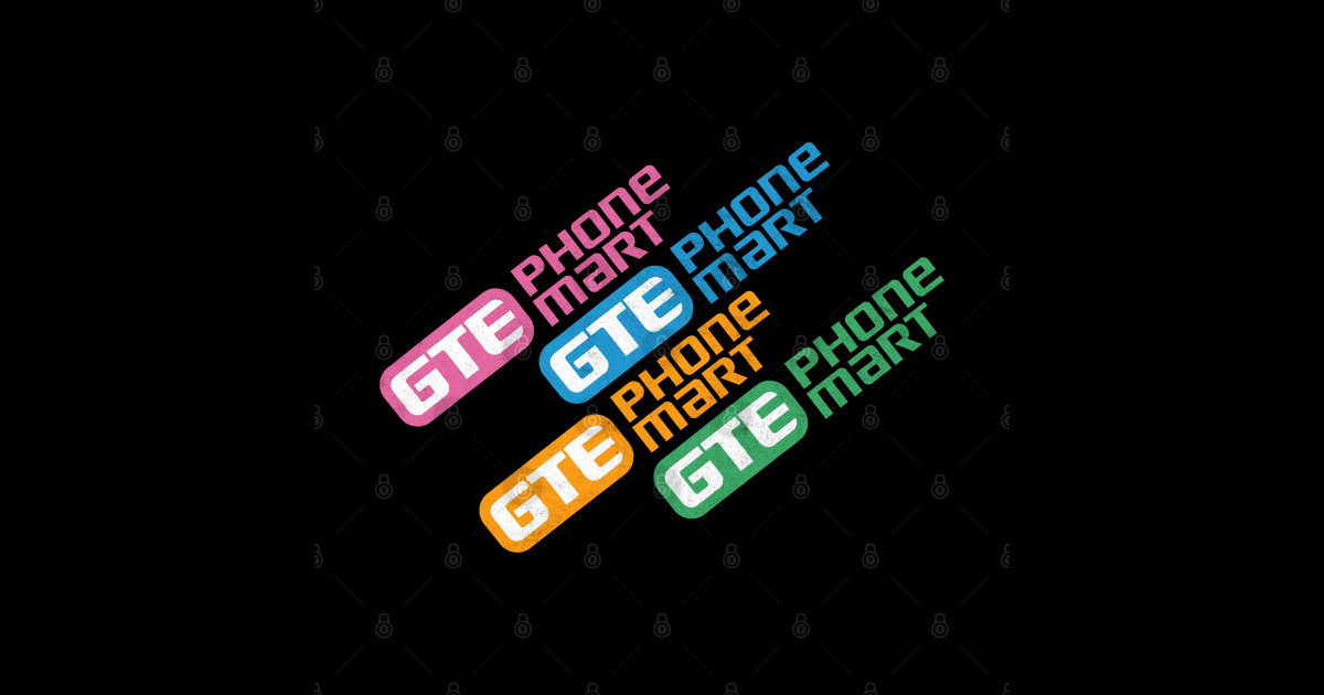 Gte Phone Mart - Gte - Sticker | TeePublic