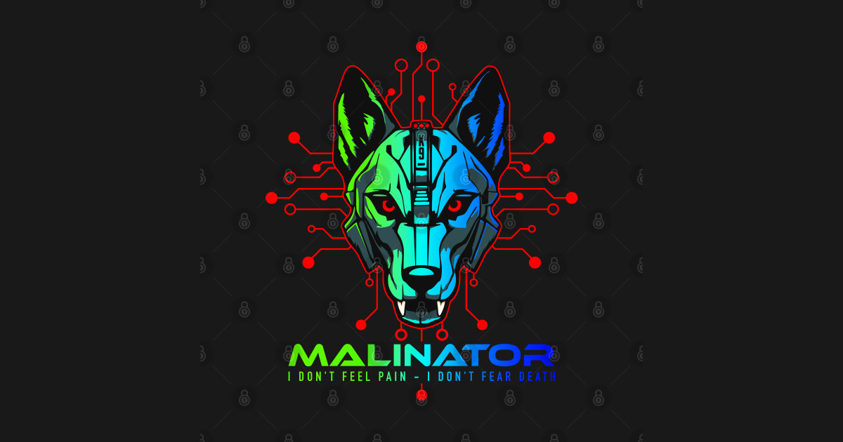 Malinator Neon edition - Maligator - T-Shirt | TeePublic