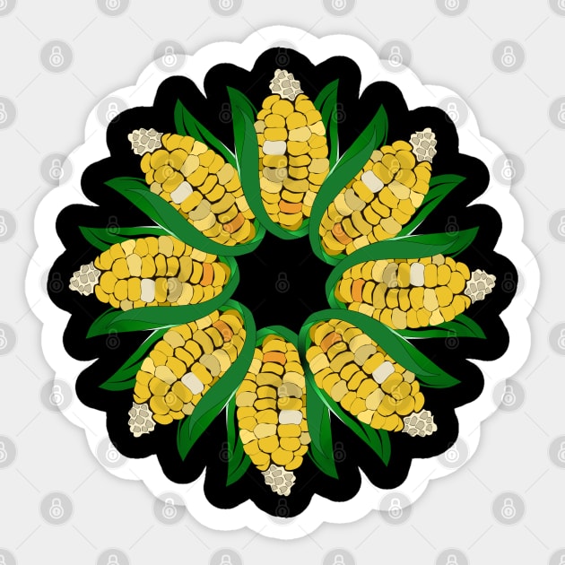 Flor de maíz - Maize - Sticker | TeePublic