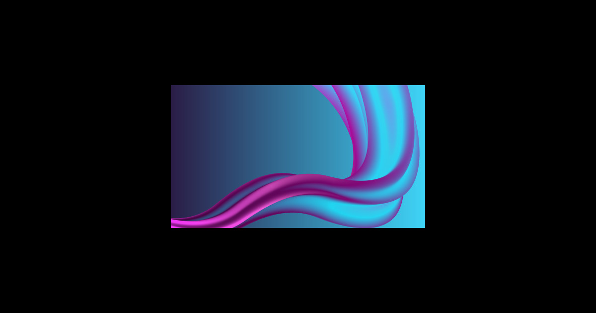 Modern blue purple gradient - Blue Gradient - Sticker | TeePublic