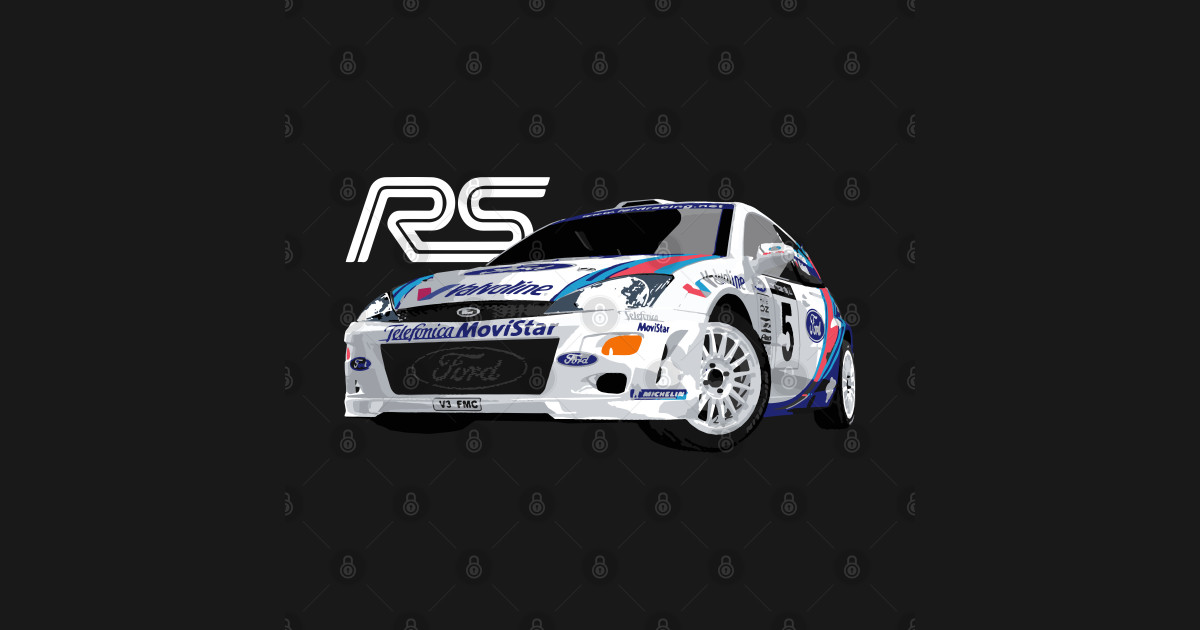 McRae focus rs wrc mk1 - Focus Rs - T-Shirt | TeePublic
