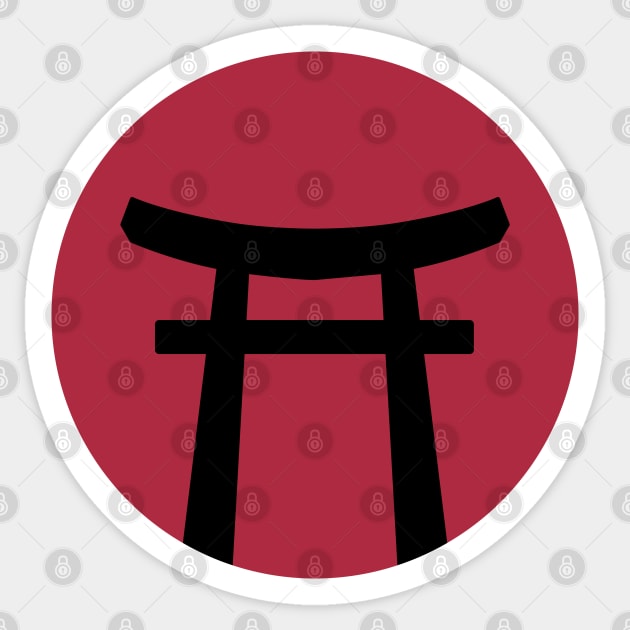 Japan Torii gate - Torii - Sticker | TeePublic