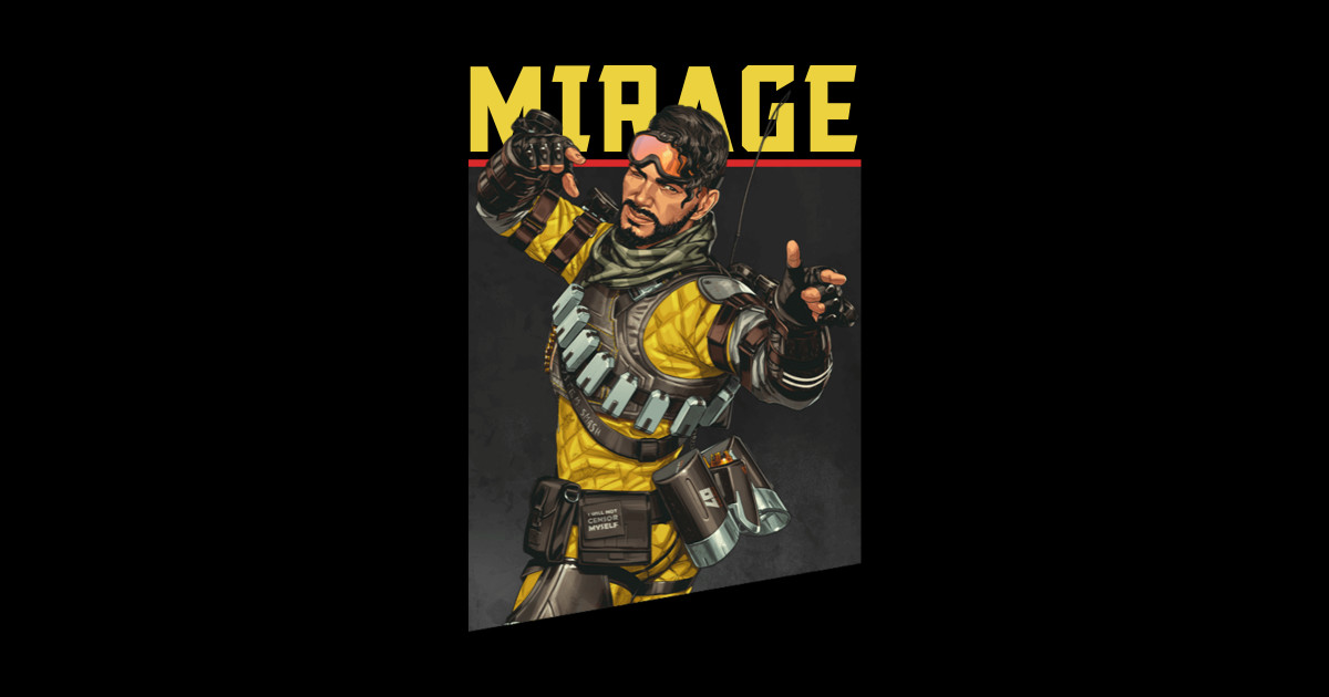mirage - Apex Legends - Sticker | TeePublic