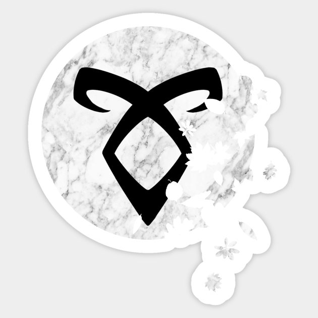 Shadowhunters rune - Angelic Power rune (marble texture and destructive ...