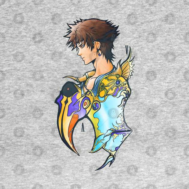 FF5 character art 2 - Ff5 Character Art 2 - T-Shirt | TeePublic