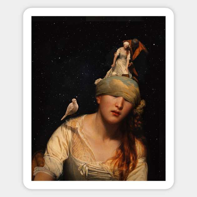 The art of projection - Perception - Sticker | TeePublic