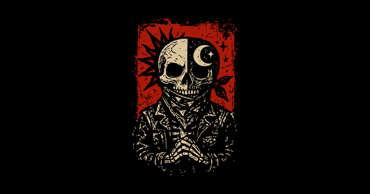 El Bandido Calavera - Skull Outlaw - Sticker | TeePublic