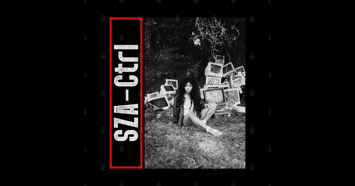 Sza - Ctrl // Vintage - Sza - Sticker | TeePublic