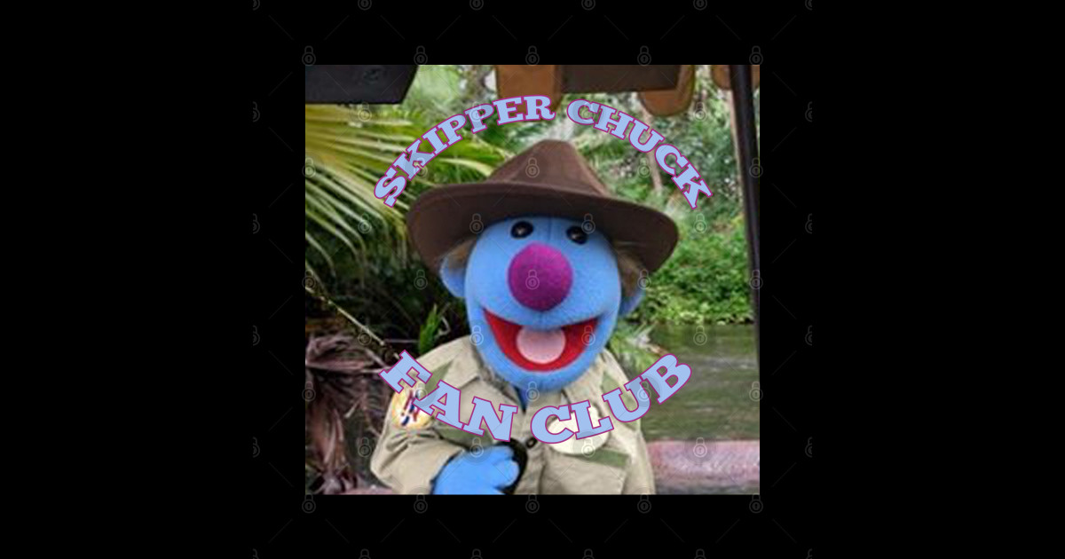 Skipper Chuck Fan Club Button - Skipper Chuck - Pin | TeePublic