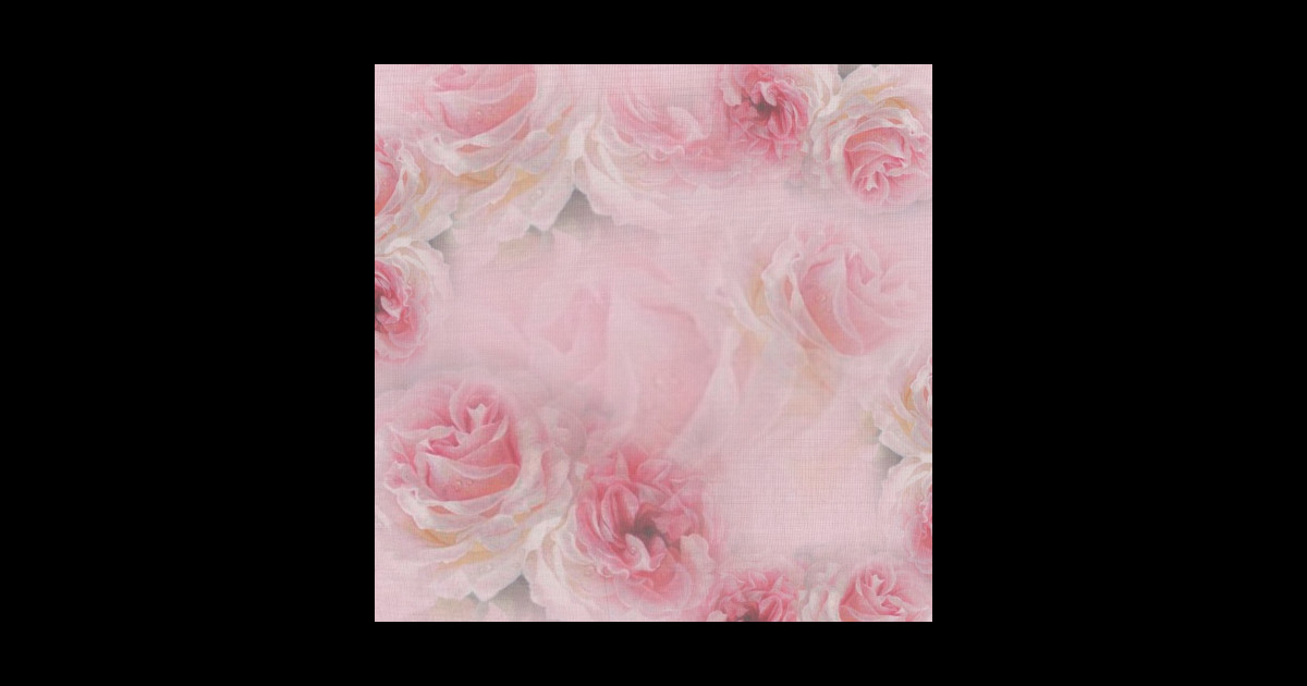 Vicorian Roses Neck Gator Pretty Pink Roses - Rose - Magnet | TeePublic