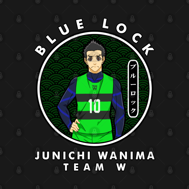JUNICHI WANIMA - TEAM W - Blue Lock - T-Shirt | TeePublic