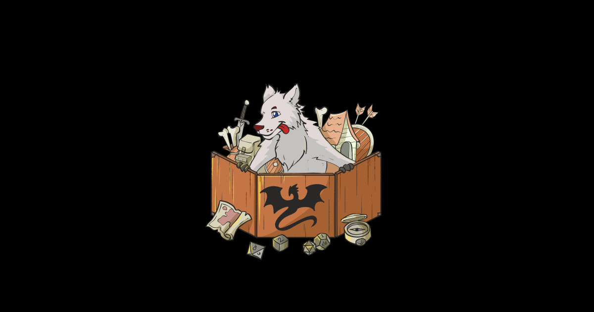 RPG Pen and Paper PnP Dog Roleplaying Dogs Meme DM Gift Idea - Pen And ...