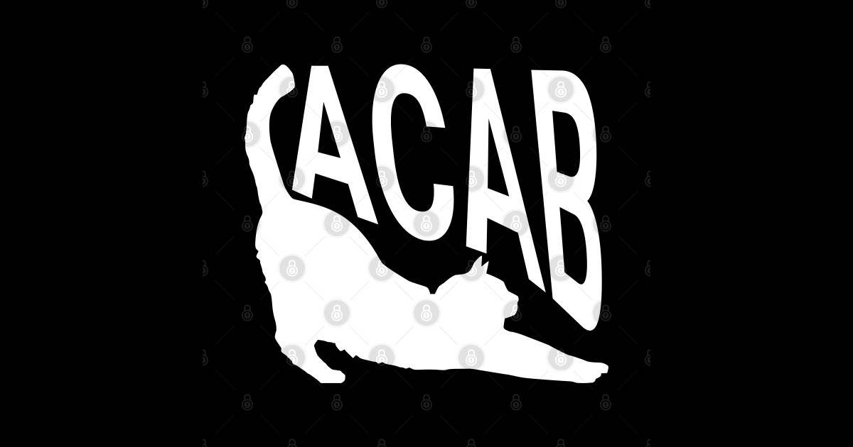 ACAB - Police Brutality Must Stop - Sticker | TeePublic