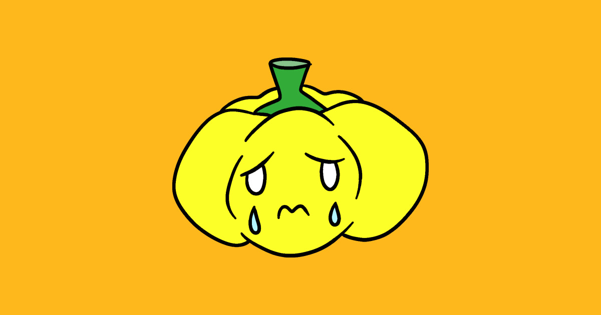 Sad Crying Yellow Bell Pepper - Yellow Pepper - T-Shirt | TeePublic