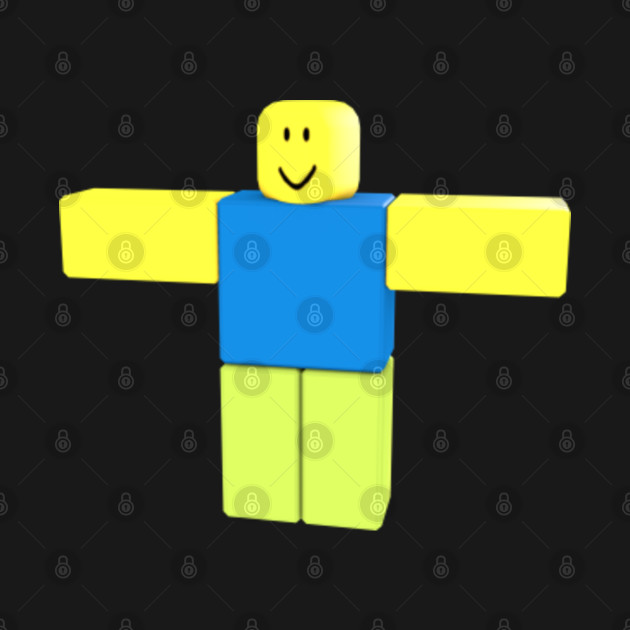 T-Pose Roblox Noob Meme Gamer Gift - Roblox - T-Shirt