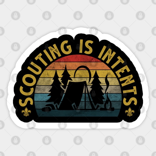 scouting scout leader - Scout Leader - Sticker | TeePublic