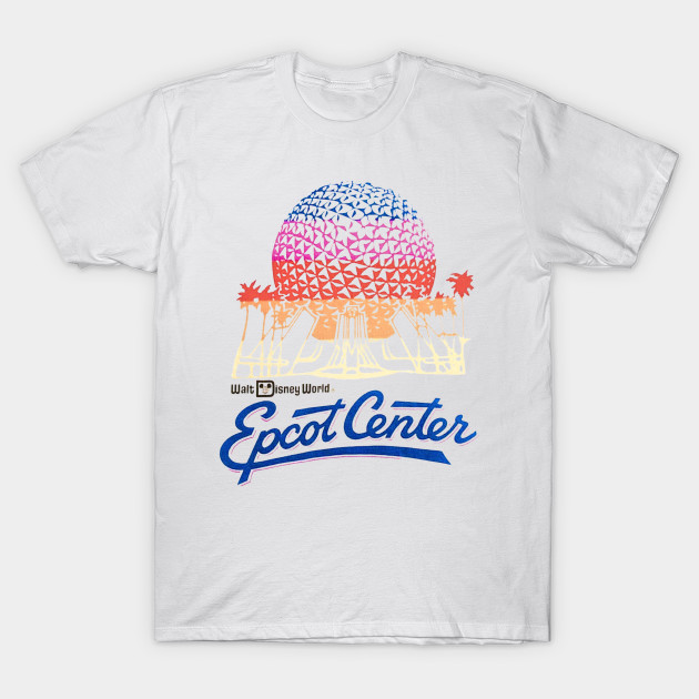 Retro EPCOT Center 80s Logo - Epcot Center - T-Shirt | TeePublic
