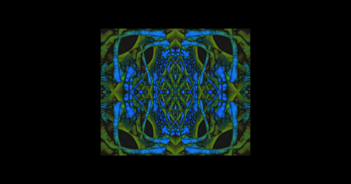 Symmetrical pattern - Symmetrical Pattern - Sticker | TeePublic