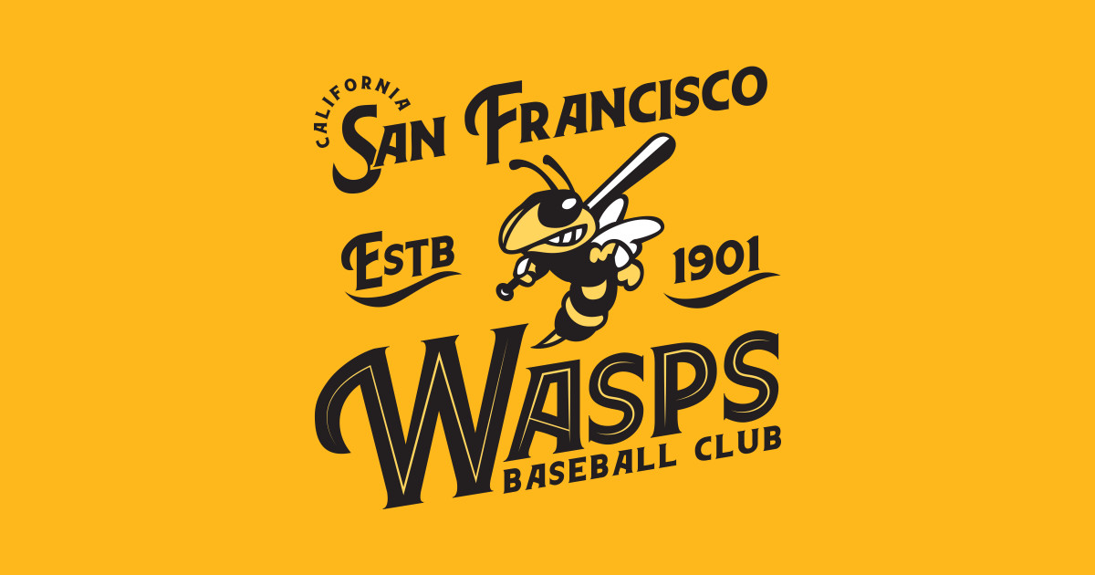 San Francisco Wasps - Minor League Baseball - T-Shirt | TeePublic
