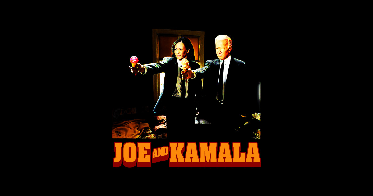 Joe And Kamala - Democratic Ice Cream Solid - Joe Biden - Sticker ...