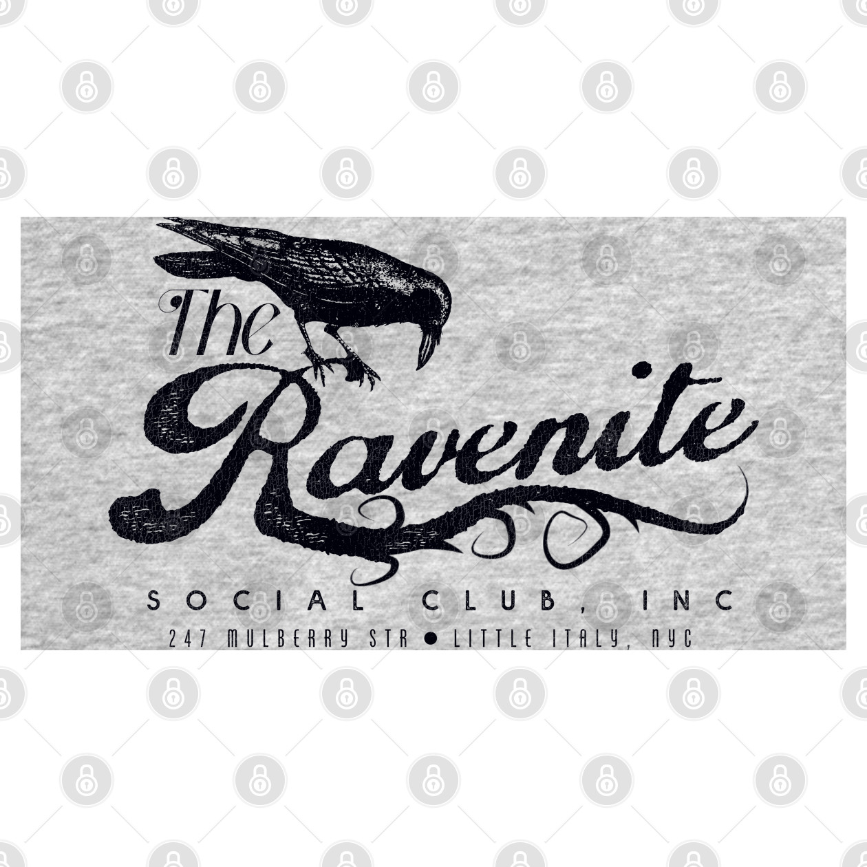 The Ravenite Social Club // Gotti Mob Mafia NYC - Mafia - T-Shirt ...