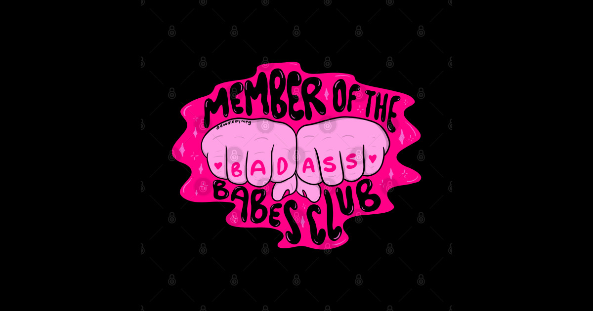 Bad Ass Babes - Bad Ass - Sticker | TeePublic