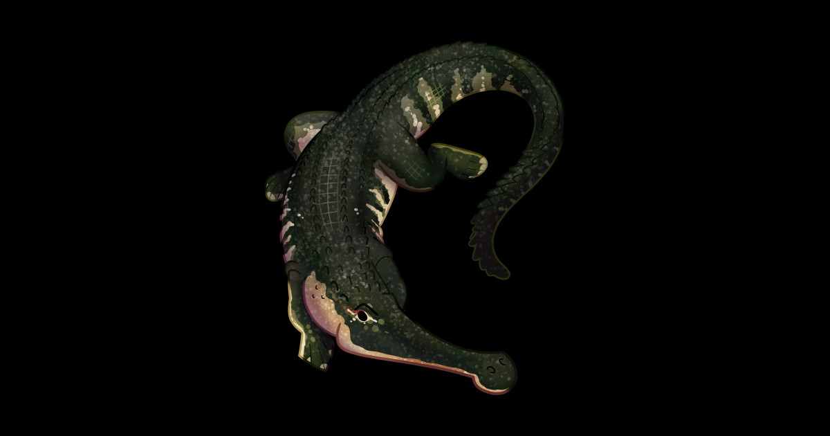 Cozy Sarcosuchus - Sarco - Sticker | TeePublic