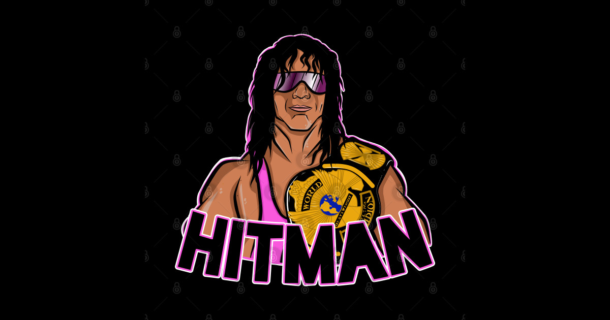 Hitman - Hitman Hart - Sticker | TeePublic