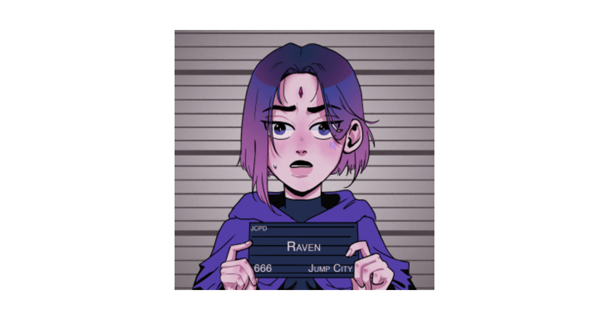 teen titans raven in jail - Teen Titans - T-Shirt | TeePublic