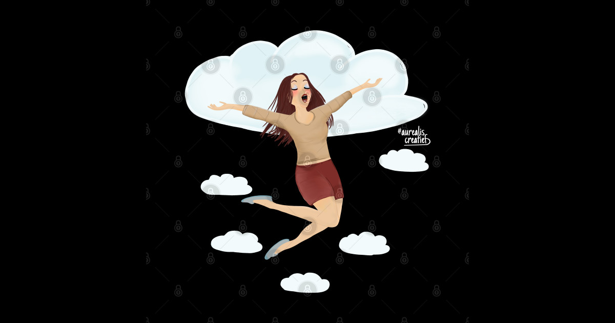 Dancing girl - Girls - Sticker | TeePublic