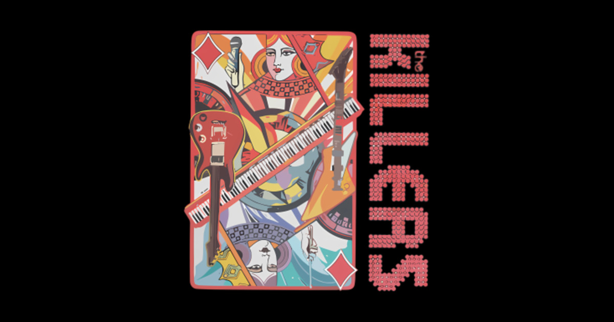 The Killers Rebel Diamond - The Killers Rebel Diamond - Sticker | TeePublic